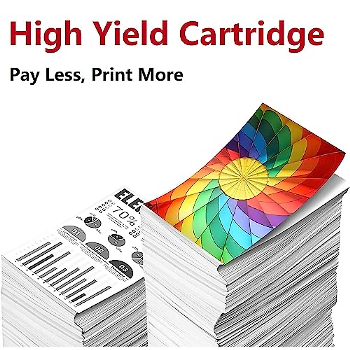 Replacement 822XL Black Ink Cartridges T822 822 XL Compatible Ink Cartridges for WF-4833 WF-3820 WF-4820 WF-4830 WF-4834 Printer (2 Black)