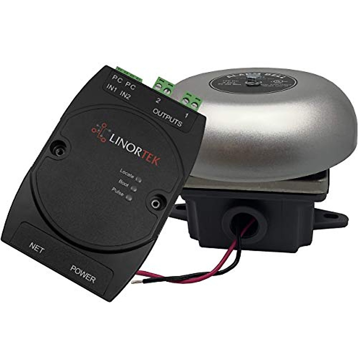 Netbell-2-1Bel TCP/IP Loud Automatic School | Office Break Time Alarm Bell System with Programmable Bell Timer Software Web-Based Electronic Bell Controller