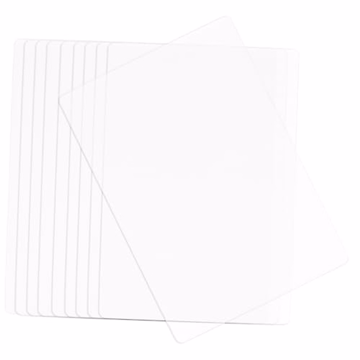 IWOWHERO 10pcs Copying Board Transparent Drawing Board Convenient Painting Mat Drawing Tool Basic Template Drawing Board for 3D Printing Pen 3D Printing Pen Mat Plastic