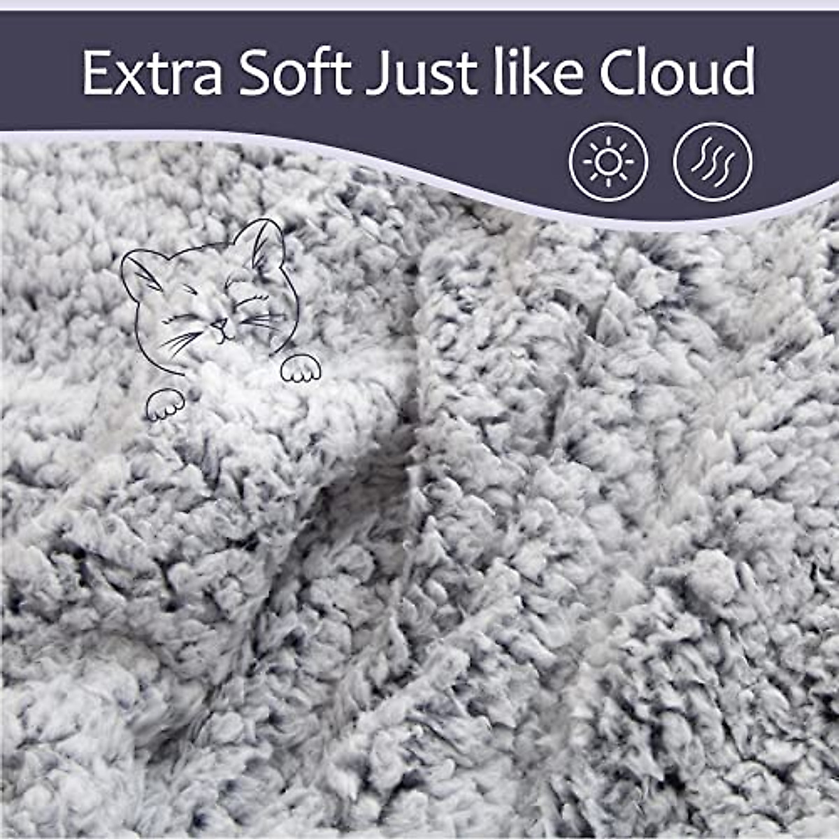 EMME Fleece Baby Blanket for Boys Plush Soft Sherpa Baby Blanket Cozy Toddler Blanket Kids Sleeping Blanket Nap Blanket Fuzzy Blanket for Crib, Stroller, Travel, Outdoor, Decorative (Navy, 30"x40")