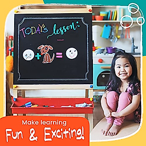 Chalkola Liquid Chalk Markers Erasable (10 Pack) w/ Gold & Silver - Washable Paint Chalk Pens for Chalkboard Signs, Blackboard, Car Window, Bistro, Glass, Board - Neon Wet Wipe 6mm Reversible Bold Tip