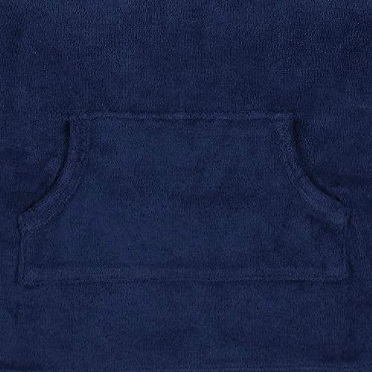 Gerber Unisex Baby Toddler Hooded Kangaroo Pocket Terry Cover Up, Navy, 4T