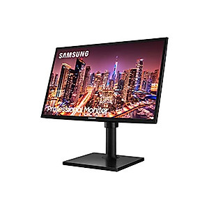 SAMSUNG T40F Series 24-Inch FHD 1080p Computer Monitor, IPS Panel, HDMI, VGA (D-Sub), Height Adjustable Stand, 3 Yr WRNTY (LF24T400FHNXGO)