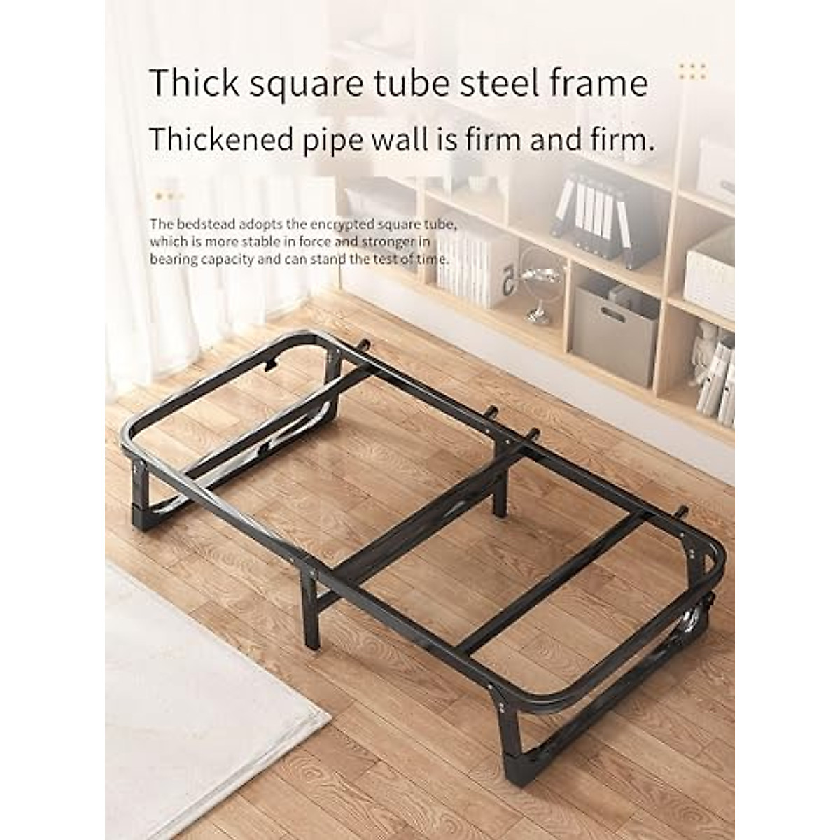 Thick Folding Mattress,Guest Mattress with Removable Cover,Soft Single Mattress Sponge Pad,Break/Nap Sofa Bed Mattress (Size : 190 * 80cm)