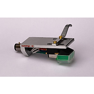 Headshell Cartridge Mount, Eliptical Stylus, Needle for Sansui SR-5090, FR-D25, FR-Q5, SR-25, FR-2060, SR-626, SR-323, FR-D45, SR-7090, MADE IN ENGLAND