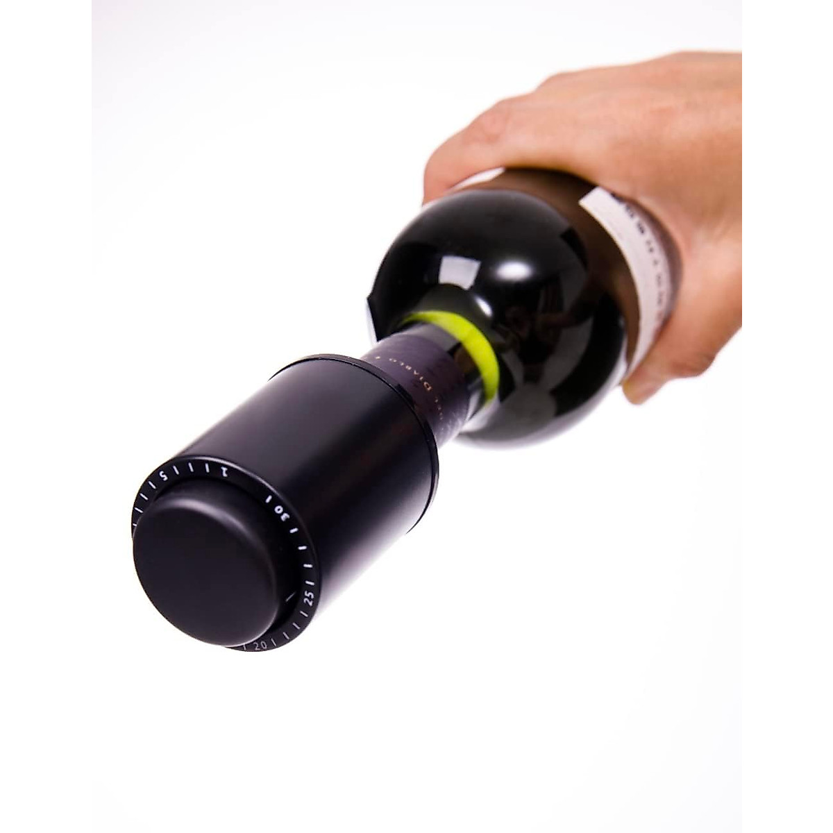 Wine Stoppers for Wine Bottles (2-Pack) - Vacuum Wine Preserver Set - Wine Saver and Sealer for Bottles - Reusable Wine Corks for Glass Bottles - Wine Accessories and Gifts to Keep Wine Fresh