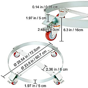 55 Gallon Heavy Duty Drum Dolly