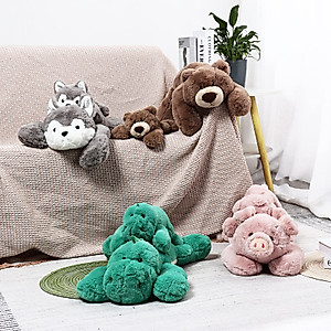 KECIRLE Soft Pink Pig Plush Pillow 21.6",Cute Piggy Stuffed Animal Doll Toy, Gifts for Valentine's, for Kids Boys and Girls……