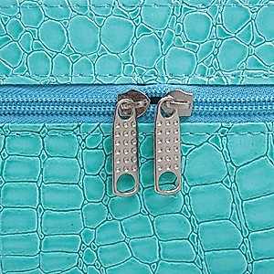 84 Slots Diamond Embroidery Box PU Diamond Painting Accessory Storage Case Container DIY Art Craft Jewelry Beads Sewing Pills Organizer Holder Clear Plastic Beads Cross Stitch Zipper Storage Bag Boxes