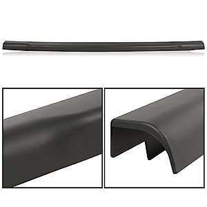 PIT66 Tailgate Moulding Cap, Compatible with 2008-2016 Ford F250 F350 F450 F550 Super Duty (NOT Fit Integrated Step Tailgate), Tailgate Protector Cover, FO1904104, BC3Z9940602B