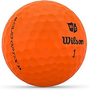 WILSON Staff Duo Optix Golf Ball - Orange