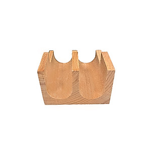 2 PC Sushi Taco Holder, Sushi Taco Display, Wood Taco Holder, Wood Taco Display, Wooden Temaki Holder, Wood Sushi Holder