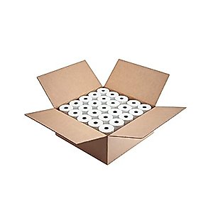 (50 Rolls) 2 1/4" x 150' Thermal Paper 2.25 Inch x 150 ft (57/58mm) Cash Register/Calculator Thermal Receipt Printer Paper