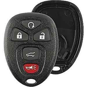 Discount Keyless Replacement Shell Case and Button Pad Compatible with 15913415, 25839476