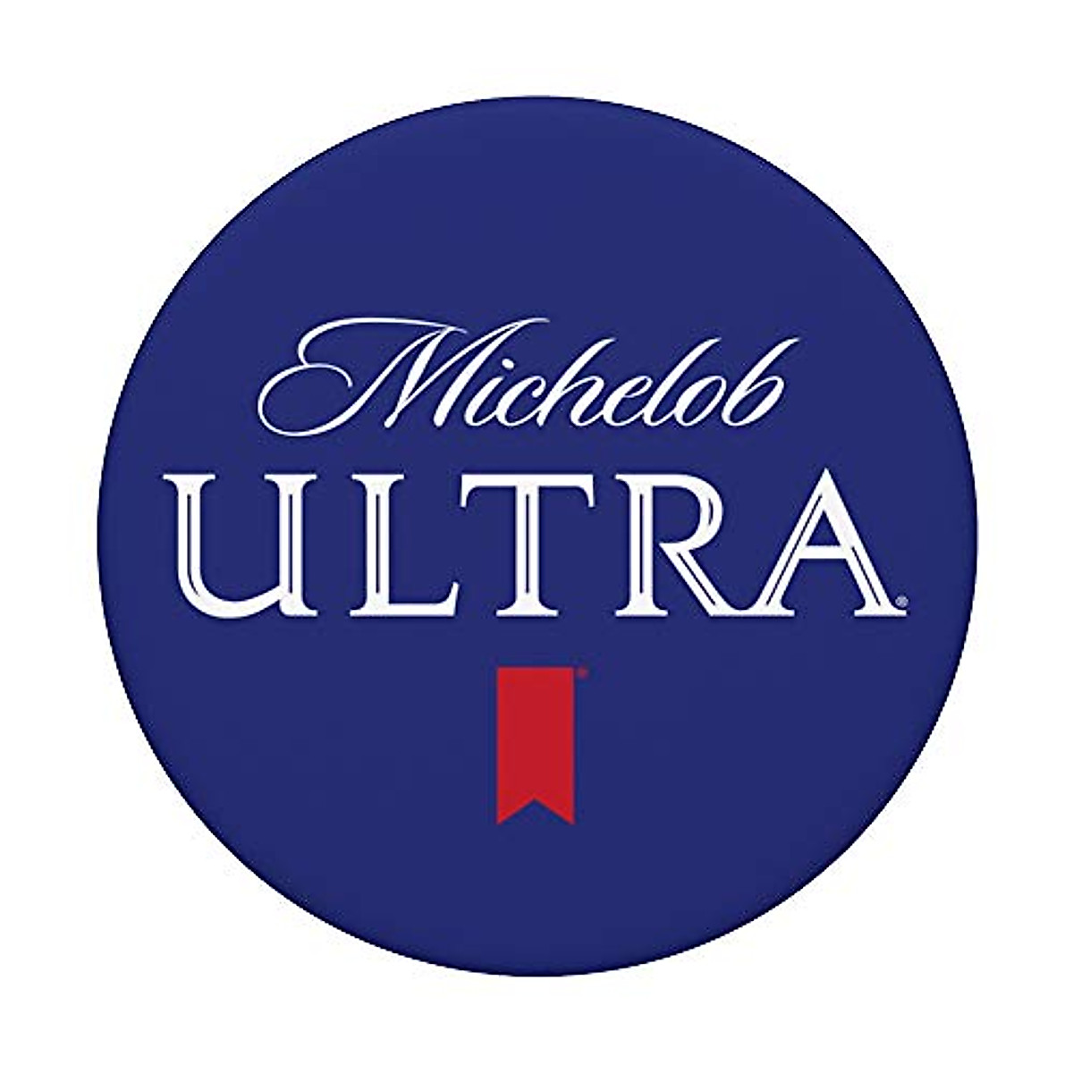 Michelob Ultra Blue Logo PopSockets Stand for Smartphones & Tablets PopSockets PopGrip: Swappable Grip for Phones & Tablets