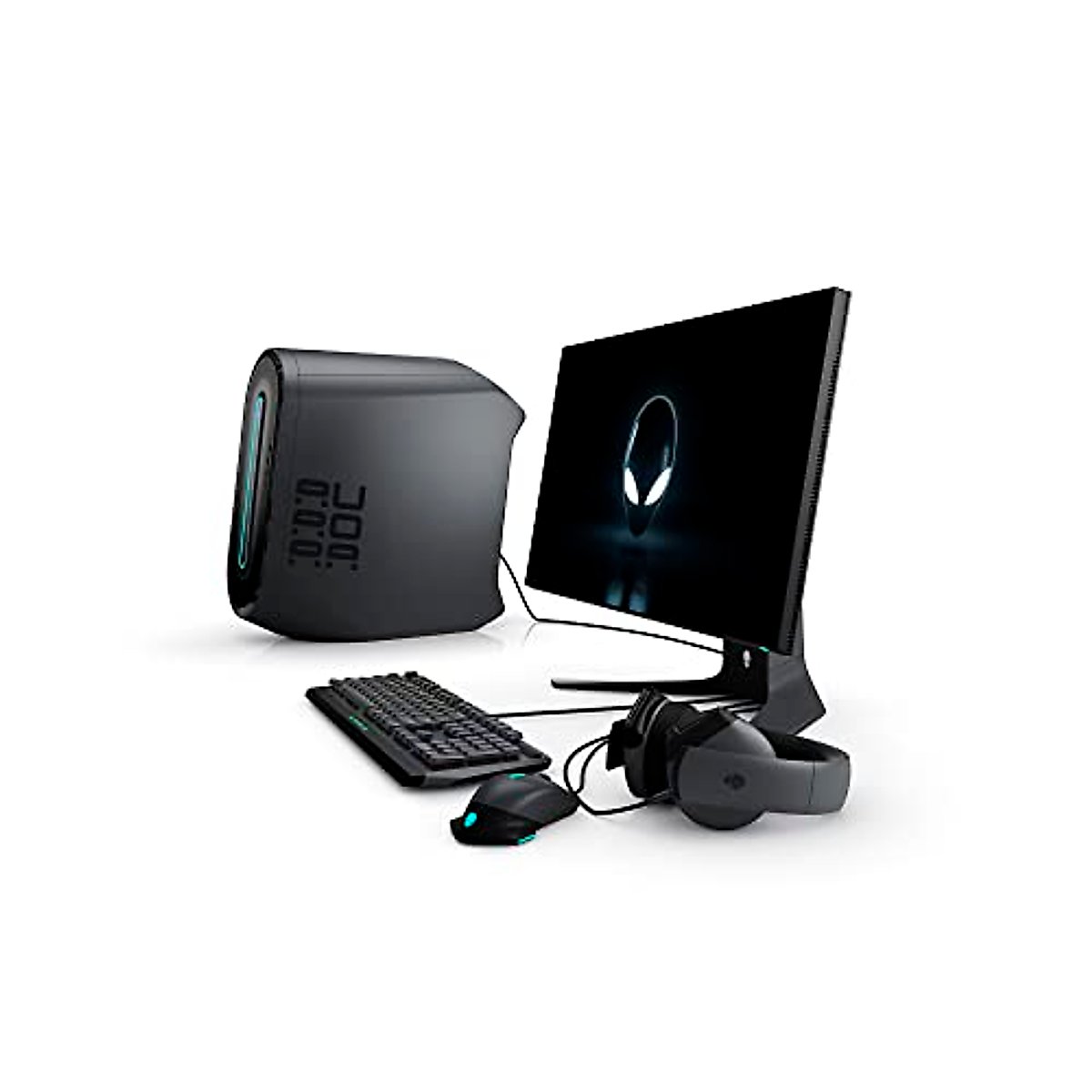 Alienware Aurora R13 Gaming Desktop - Intel Core i9-12900F Processor, 1TB SSD, 16GB DDR5 RAM, NVIDIA GeForce RTX 3070Ti, Killer Wi-Fi 6, 1-Year Onsite + 6-Months Dell Migrate - Dark Side of The Moon
