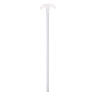 Baluue PTFE Electric Stirring Rod 310 mm/12 inch Length Stirrer with Paddle Mixer Shaft Accessories Electric Overhead Stirrer for Lab
