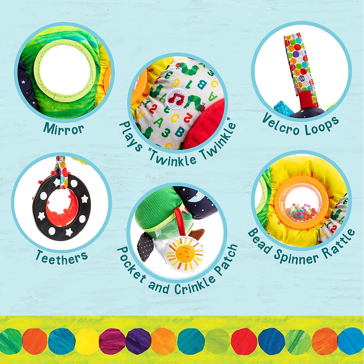 World of Eric Carle The Very Hungry Caterpillar Activity Toy