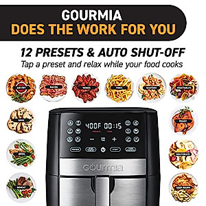 Gourmia Air Fryer Black (8 Quart)