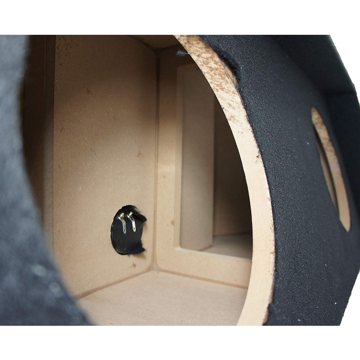 American Sound Connection JW2X10-0717-AR Compatible with Jeep Wrangler 2007 2 Door Dual 10" Sub Box with Amp Rack