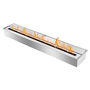 Indoor Ventless Fireplace Insert - 44" Ethanol Burner - Ignis EHB4400