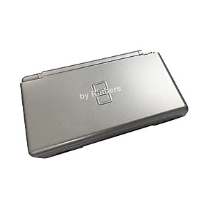 Rinbers® Replacement Full Housing Plastic Shell Cover Case Kit Repair Parts with Bottons Stylus Pen Screws for Nintendo DS Lite NDSL - Silver