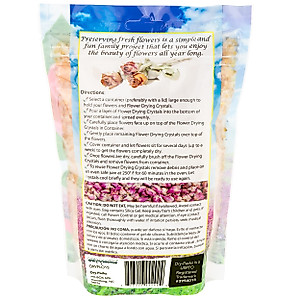 Flower Drying Crystals DRYFLO15, 1.5-Pounds / 0.68 KG of Silica Gel Preserving Wedding, 1-Pack
