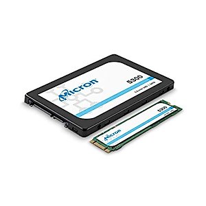 Micron 5300 MAX Series MTFDDAK1T9TDT-1AW1ZABYY 1.92T 2.5 inch Non-SED SATA3 Solid State Drive (3D TLC)