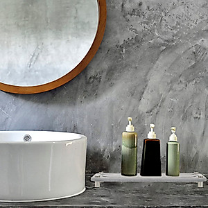 Adatos Fast Drying Stone Sink Tray,Sink Caddy Kitchen Sink Organizer,Kitchen Sink Caddy Organizer,Sink Caddy Sponge Holder,Instant Dry Sink Organizer (2PCS)