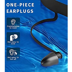 Tomofree Swim Goggles 2 Pack, Swimming Goggles No Leaking Anti Fog&UV Full Protection Swim Glasses with One-piece Earplugs Adult Men Women Youth