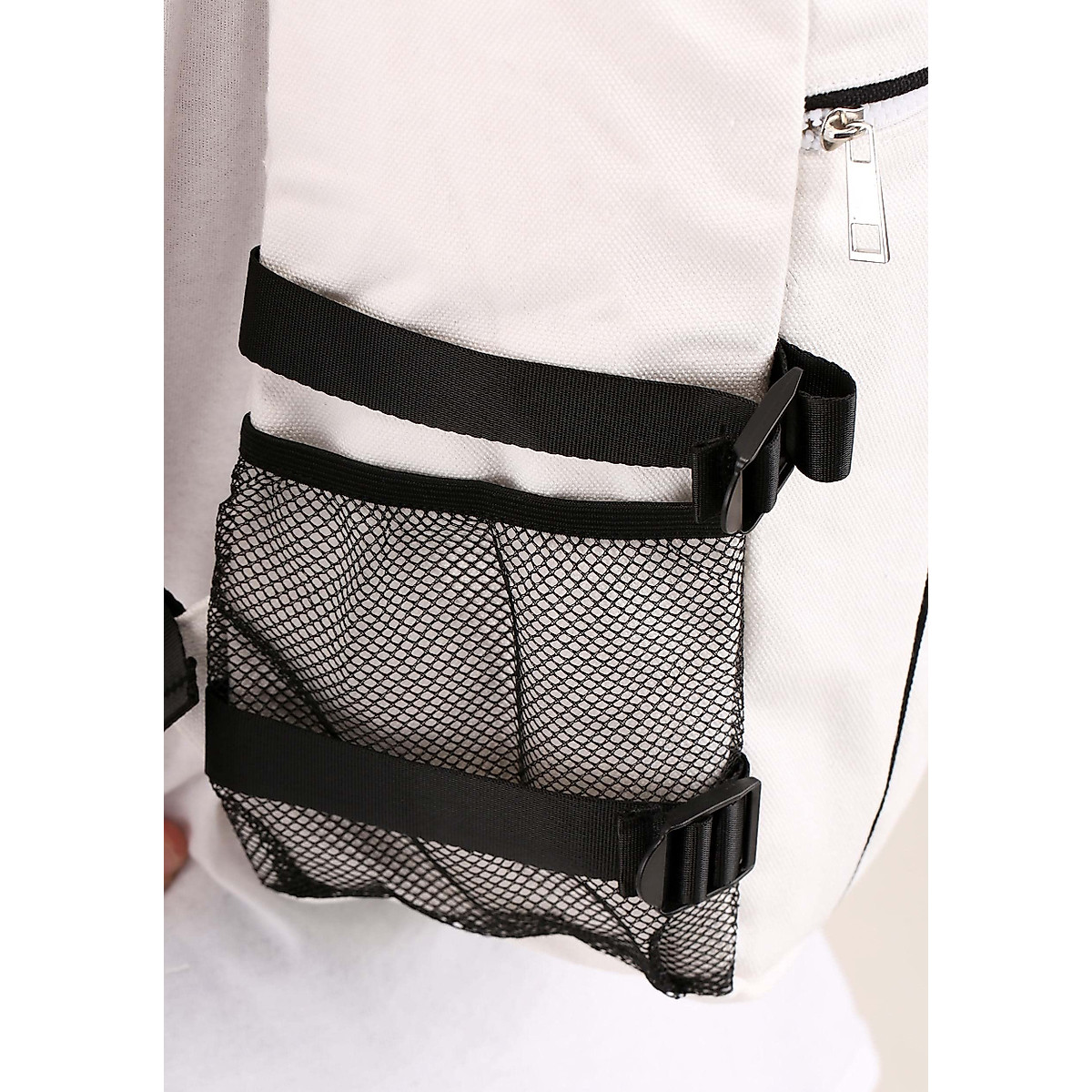 Fun Costumes Adult NASA Backpack Standard White