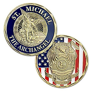 Police Officer St Michael Law Enforcement Challenge Coin