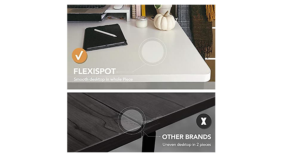 FLEXISPOT Electric Standing Desk - Height Adjustable Comfort