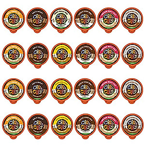 Crazy Cups Decaf Flavored Coffee Variety Pack 24 Count for Keurig Brewers