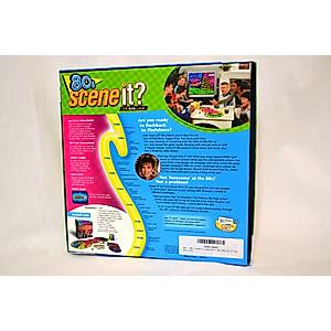 Scene It 80's Game With DVD Radical Trivia Questions