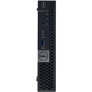 Dell Optiplex 5070 Micro MFF Desktop PC Intel i5-9500T, 8GB DDR4 New 1TB M.2 NVMe SSD, WiFi BT HDMI New KB & Mouse Windows 11 Pro (Renewed)