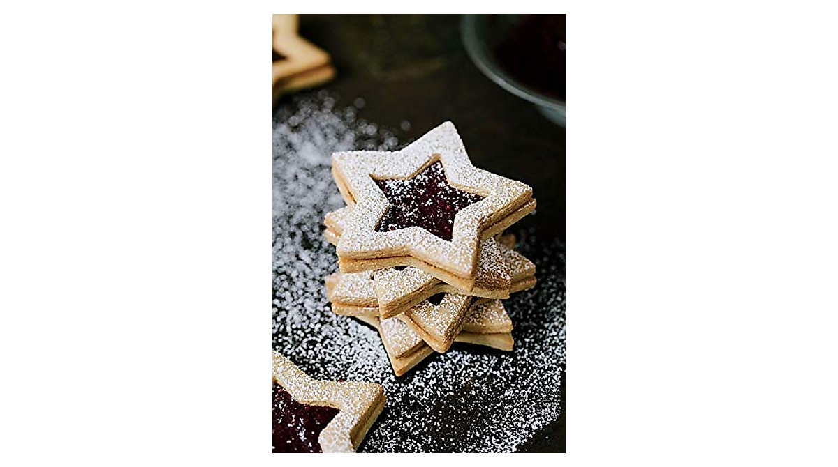 Antallcky Star Cookie Cutter Set - 5 Premium Stainless Steel