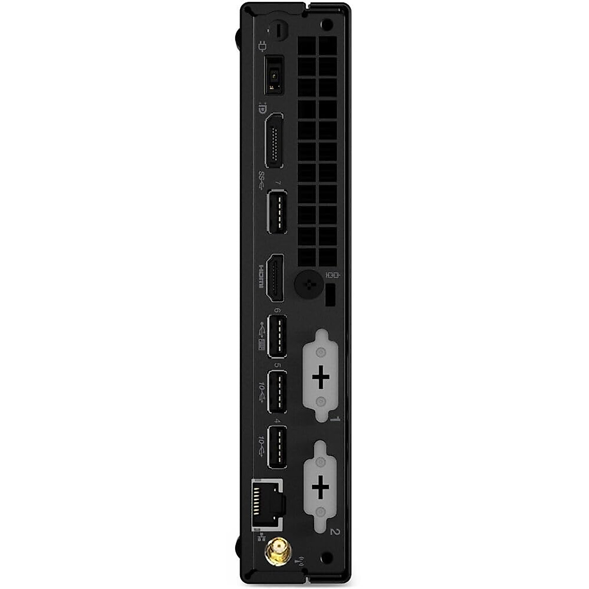 Lenovo ThinkCentre M70q Tiny 1L Business Desktop Computer, 12th Gen Intel Hexa-Core i5-12500T (Beat i7-11700T), 4GB DDR4 RAM, 128GB PCIe SSD, WiFi 6, Bluetooth 5.1, Windows 11 Pro