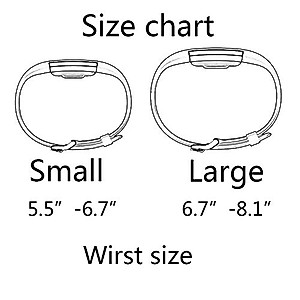 Replacement Bands for Fitbit Charge 2, Silicone Adjustable Classic Bands for Fitbit Charge 2,Women Men