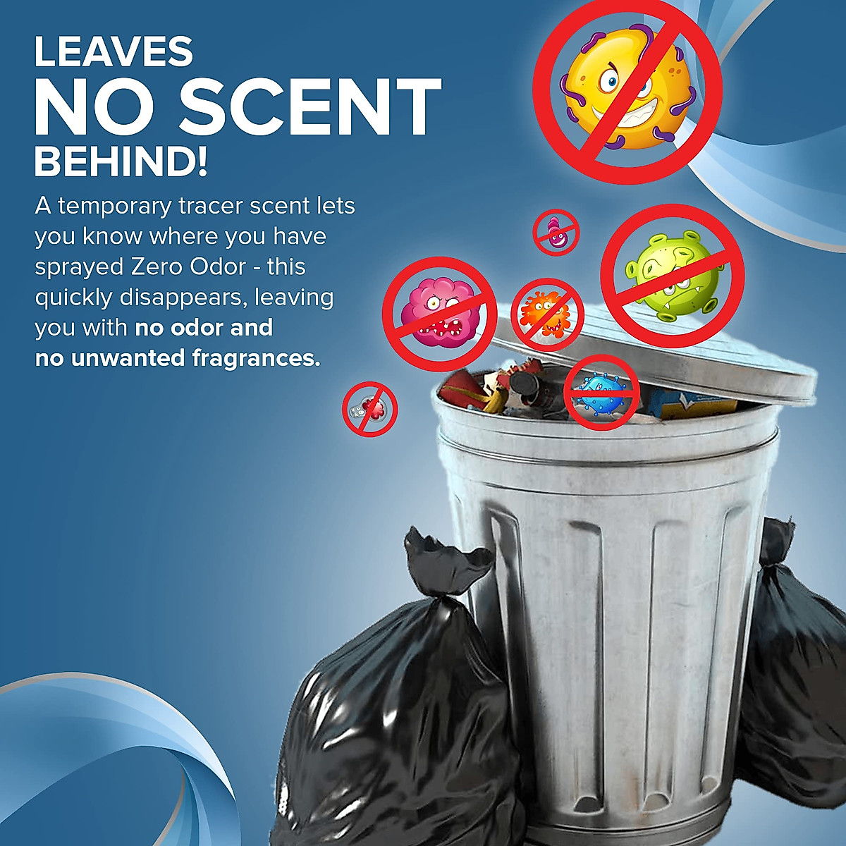 Zero Odor Multi-Purpose Household Odor Eliminator, Trigger Spray, 8 ounces