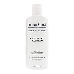 Leonor Greyl Paris - Lait Lavant a La Banane - Gentle Shampoo For Daily Use - Natural Purifying Hair Care Shampoo for All Hair Types (6.7 oz)