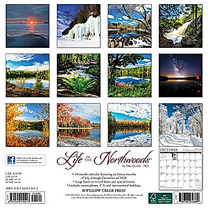 Life in the Northwoods 2021 Wall Calendar