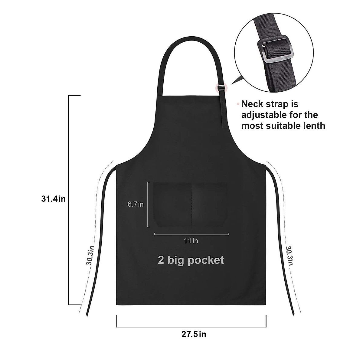 Gigi Gifts,Gigi's Kitchen Cooking Aprons for Women Grandma,Adjustable Baking Chef Aprons with 2 Pockets, Mother's Day Thanksgiving Christmas Apron Gifts for Gigi Grandma Mom