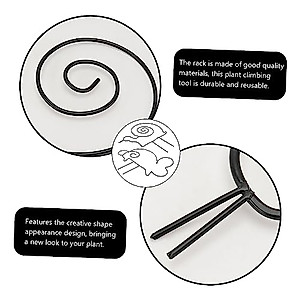 Yardwe 2pcs Climbing Vine Trellis Outdoor Decor Roses Fresh Flowers Tomato Support Climbing Flower Support Plant Stem Stakes Vegetable Cage Stand Gardening Plant Rack Plant Vine Support