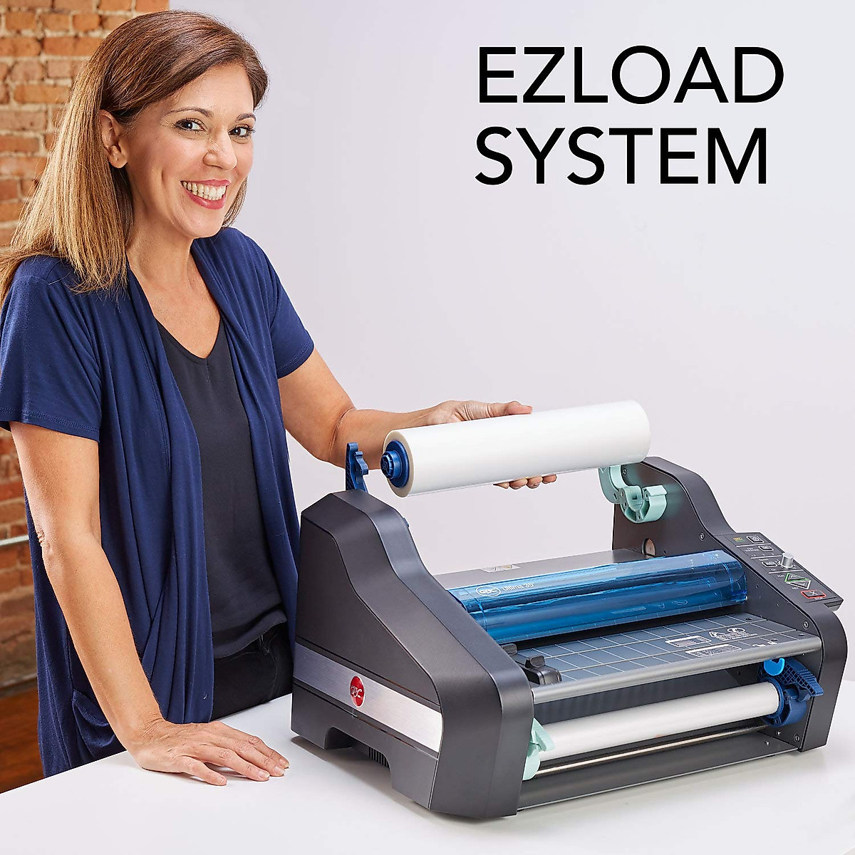 GBC Ultima 35 EZ Load Thermal Roll Laminator, 12" Maximum Width, Less than 2 Minute Warm-Up (1701680)