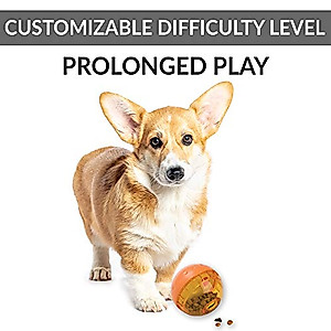 OurPets IQ Treat Ball Interactive Food Dispensing Dog Toy , Assorted Colors