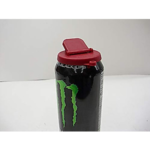 Beverage Buddee Can Cover - Best Can Cover For Standard Size Soda/Beer/Energy Drink Cans - Made In The USA - BPA-PCB Free - 4 pack (Red)