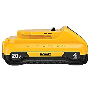 DEWALT 20V MAX* Battery, Compact, 4.0-Ah (DCB240)