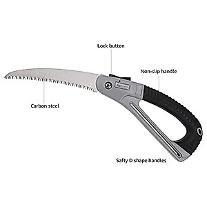 Amazon Basics Folding Pruning Saw - 7-inch Blade