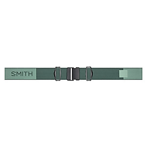 Smith Optics 4D MAG Low Bridge Fit Unisex Snow Goggle - Alpine Green, ChromaPop Everyday Rose Gold Mirror